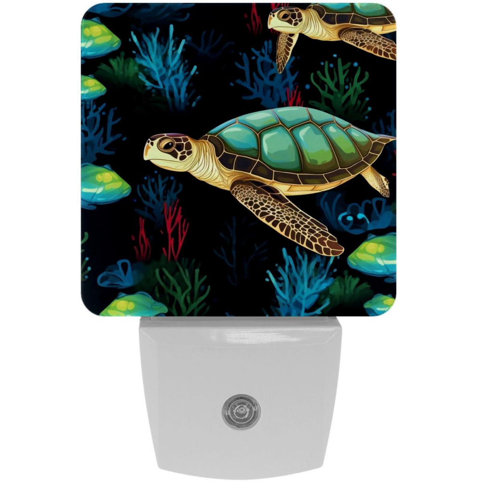 Sea turtles LED Square Night Lights - Stylish and Convenient ...