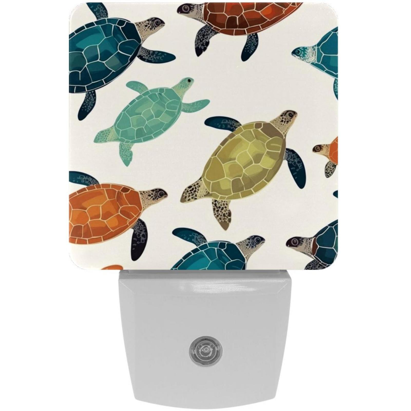 Sea turtles Square LED Night Lights - Small, Portable Lighting for Any ...