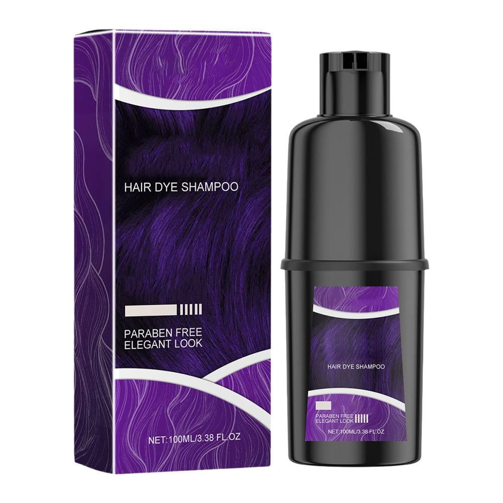 SeaAZqurtles 100ml Hair Dye Shampoo Long Lasting Holding Multiple ...