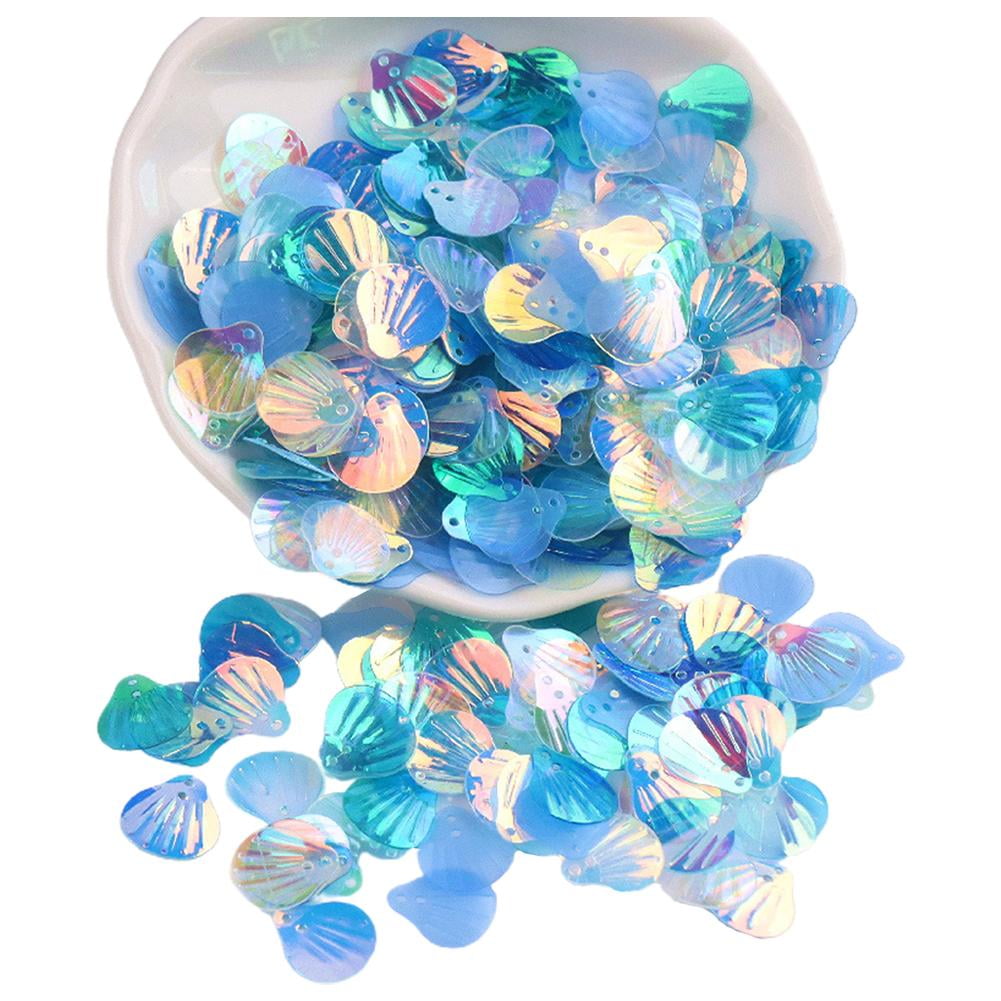 SeaAZqurtles 180x Mermaid Glitter 13mm Scale Glitter Cosmetics DIY H9M1 ...