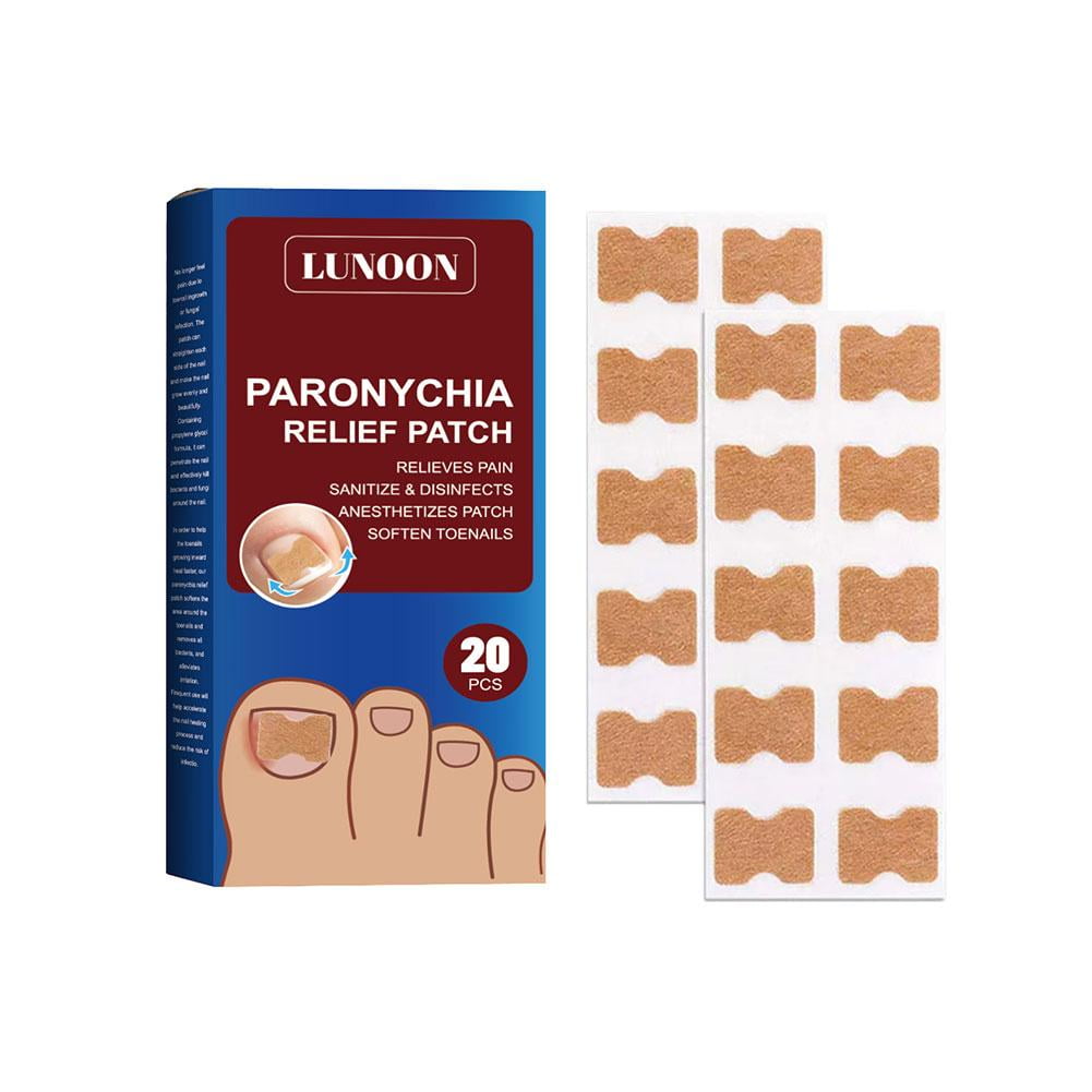 SeaAZqurtles 20Pcs Toe nail Heal Paronychia Relief Patch; C7I3 ...
