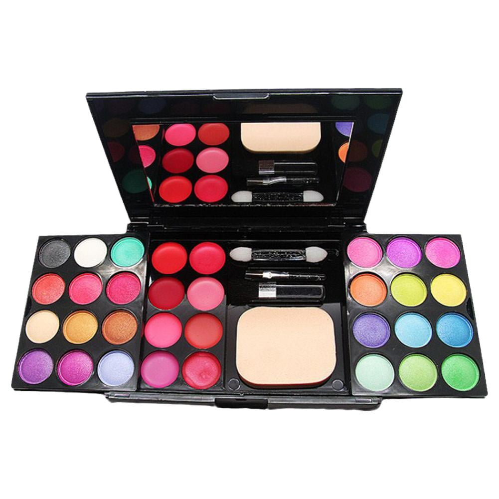 HFLWYWD 39 Colors Cosmetic Makeup Palette Set with 24 Colors Eyeshadow ...