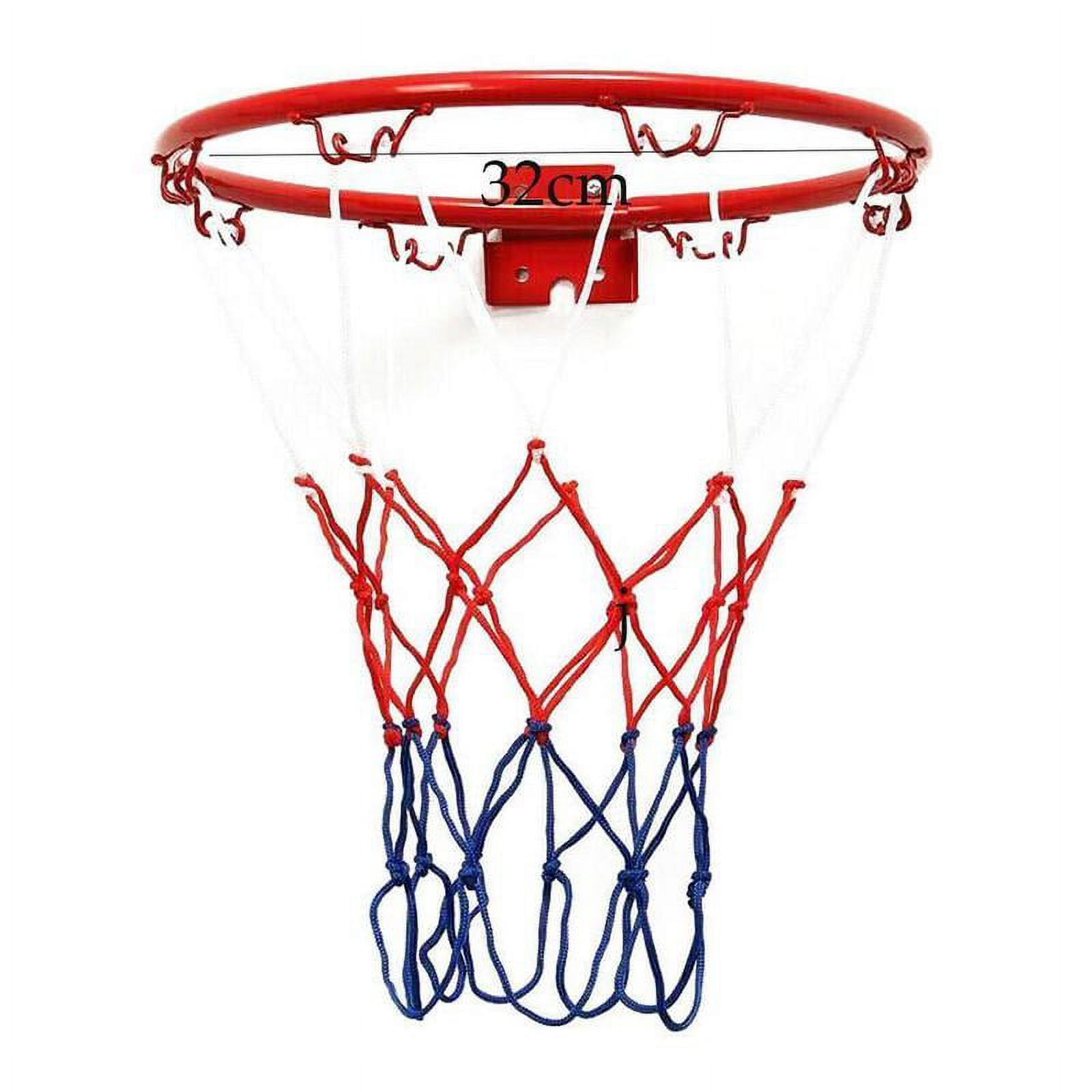 SeaAZqurtles Basketball Goal Hoop Rim Net Wall Mounted Foldable Outdoor ...