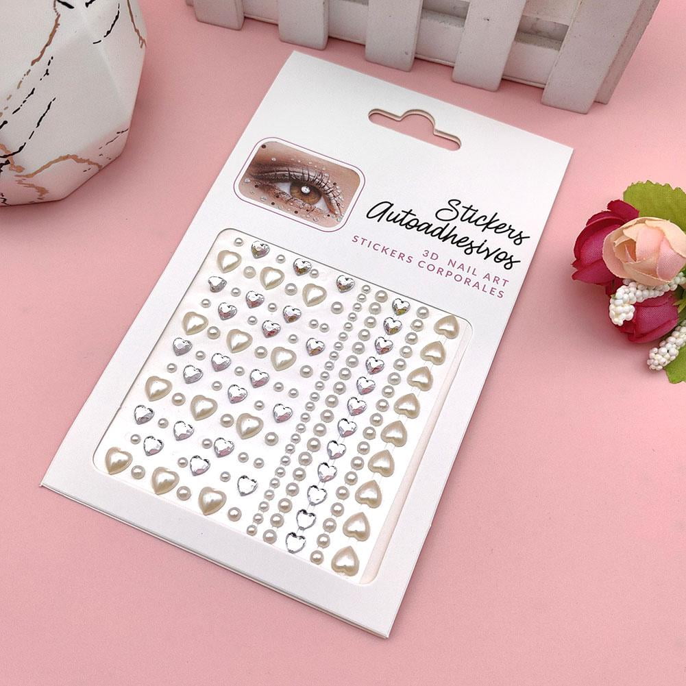 SeaAZqurtles Eye Makeup Stickers Stickers Facial Decoration Pearl Eye ...