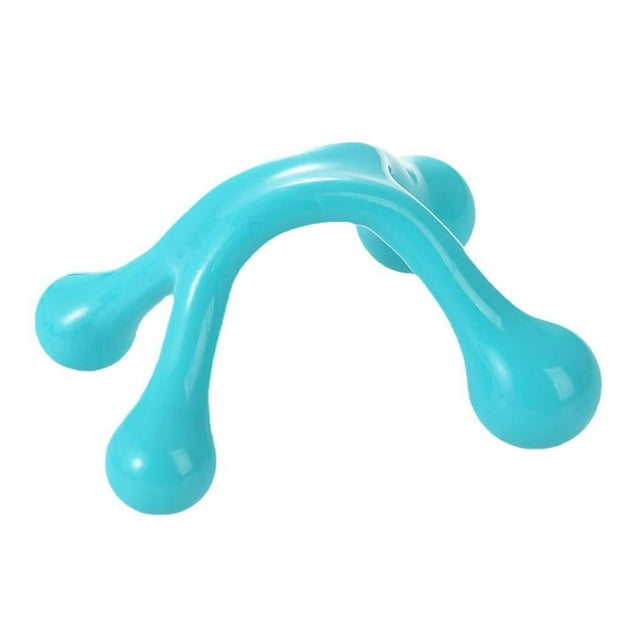 Seaazqurtles Hand Held Massager Back Deep Tissue Neck Gentle Self Back Manual Massage Tool D6