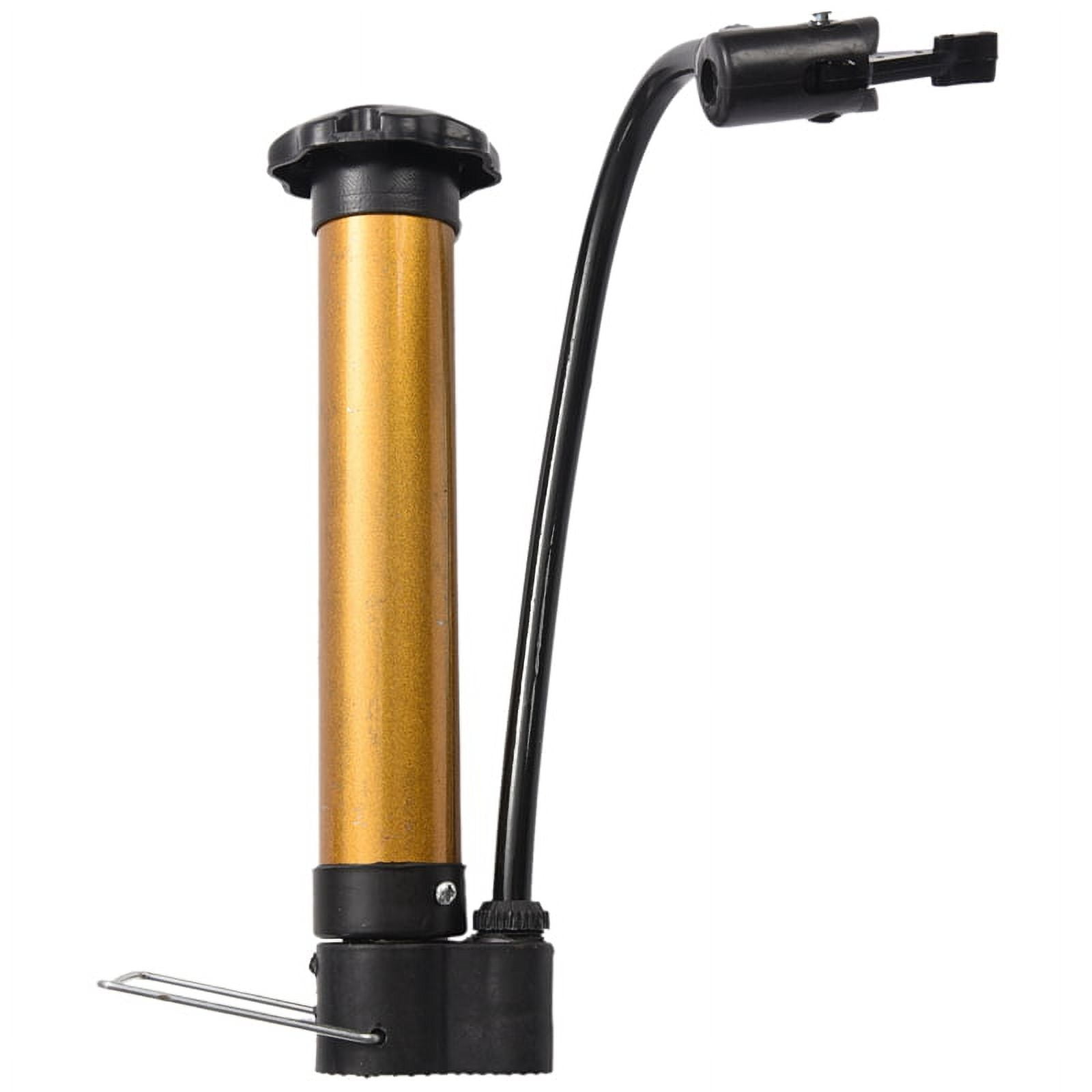 "Mini Mountain Bike Pump, High Pressure Bicycle Air Pump, Gold, 11.42 ...