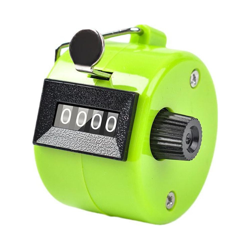 SeaAZqurtles Mechanical Tally Counter Hand Held 4 Digit Palm Golf B1 ...