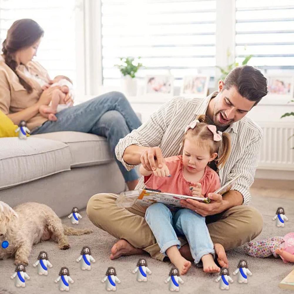 SeaAZqurtles Mini Jesus Figurine in BulkTiny Baby Jesus Figurines ...