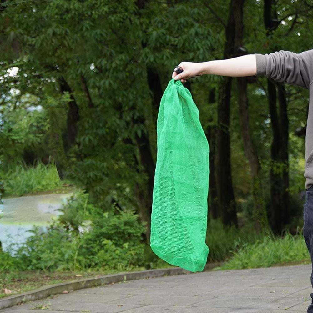 SeaAZqurtles Nylon Fishing Net Bag Foldable Thread Collapsible Fish ...