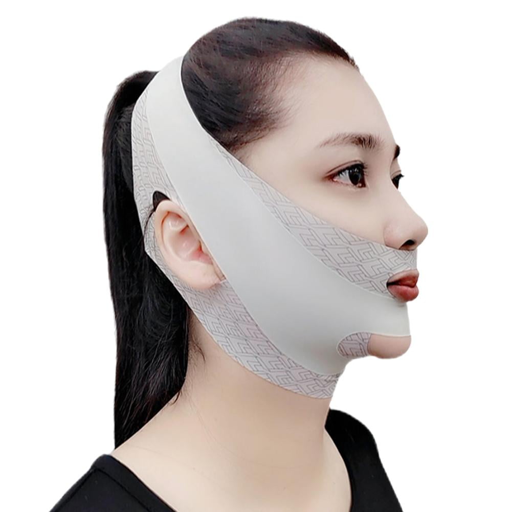 Seaazqurtles Silicone Elastic Face Slimming Bandage V Line Face Shaper
