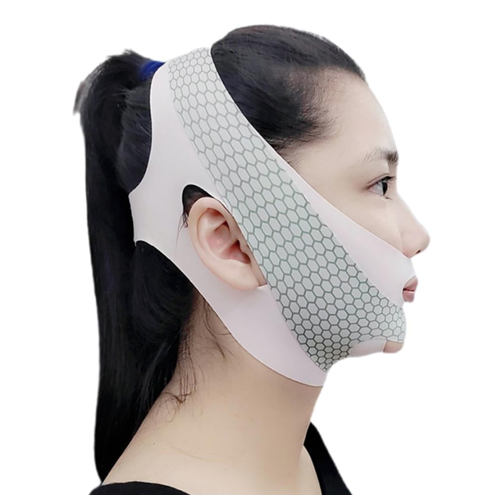 Seaazqurtles Silicone Elastic Face Slimming Bandage V Line Face Shaper
