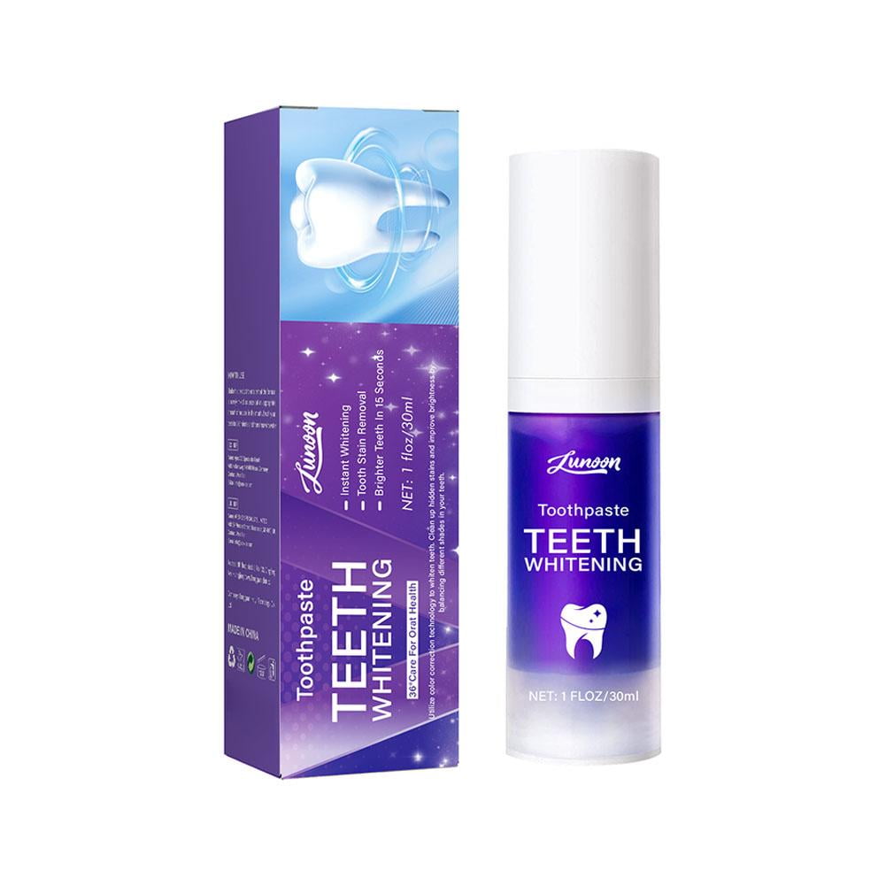 SeaAZqurtles Smile Colour-Corrector Tooth Stain Removal Purple Teeth ...