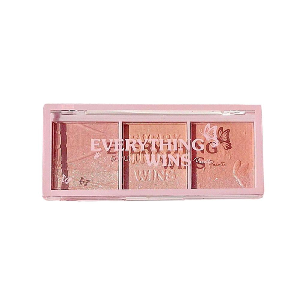 SeaAZqurtles Trio-Color Blush Palette Blush Eye Shadow Highlighter ...