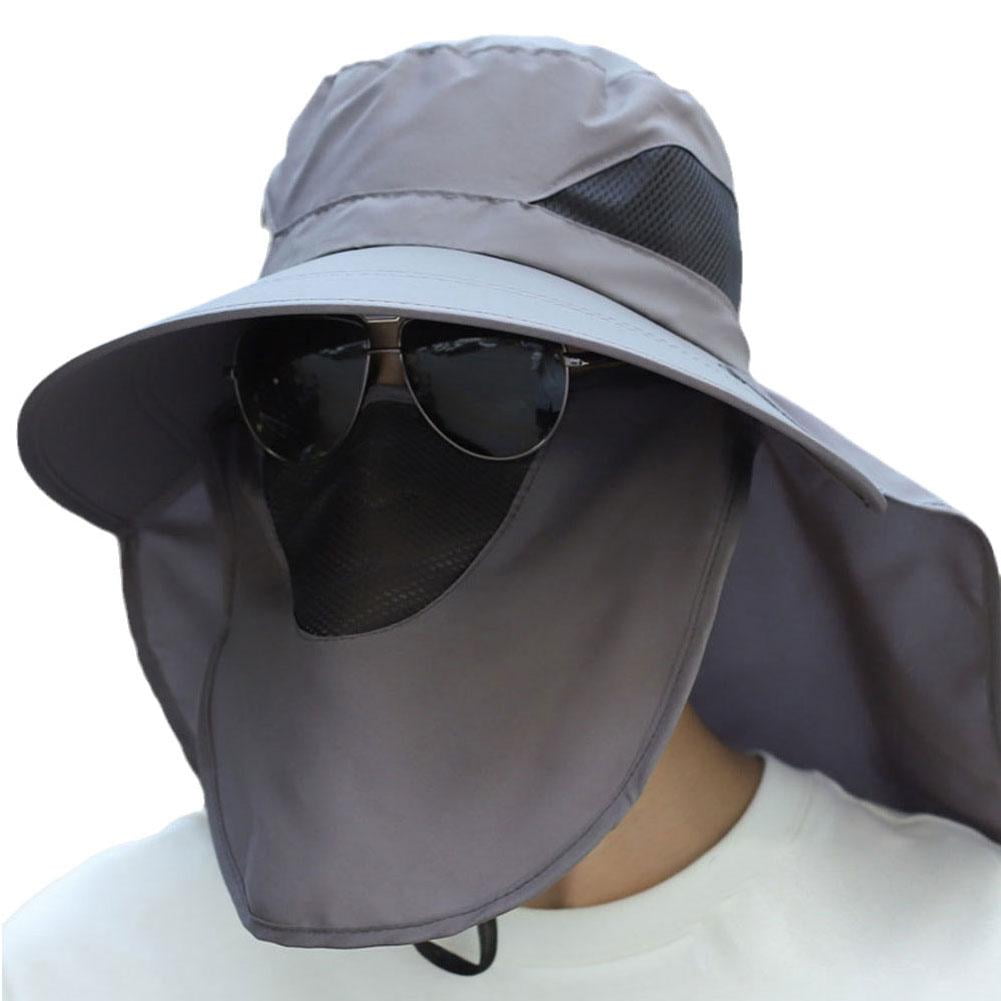 SeaAZqurtles Wide Brim Sun Hat UV Protection Bucket Cap For Hiking ...