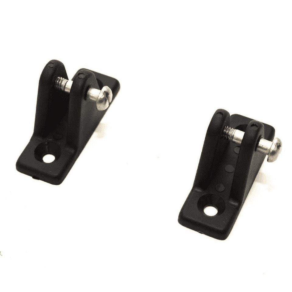 SeaArk Boat Bimini Top Bracket Mounts | Black (Pair) - Walmart.com