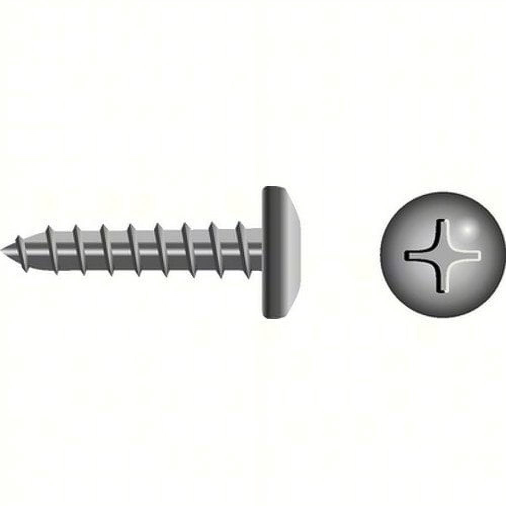 SeaChoice 00887; #10X 1-1/2 Phillips Head Pan Sheet Metal Screw ...
