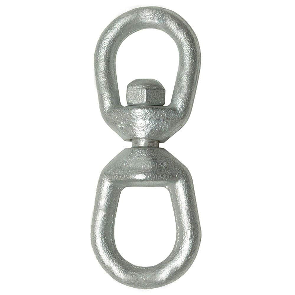 SeaChoice Hot Dip Galvanized Eye & Eye Swivel - Walmart.com