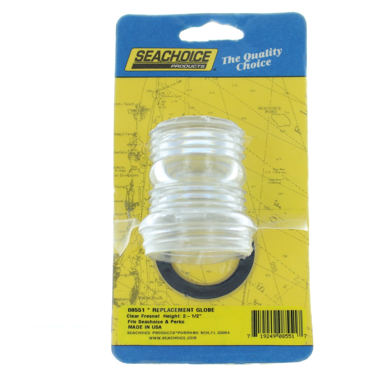 SeaChoice Marine Boat Anchor Light Replacement Clear Globe Lens 2-1/2 ...