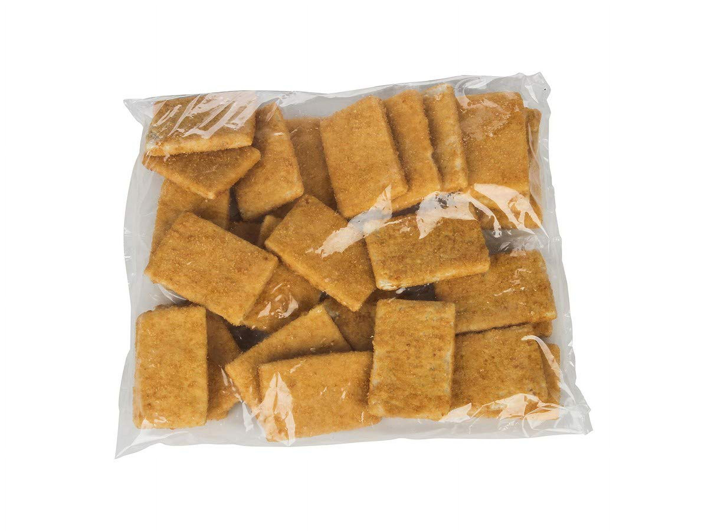 SeaCrisp Breaded Rectangle Cod, 3 Ounce of 52-54 Pieces, 10 Pound -- 1 ...