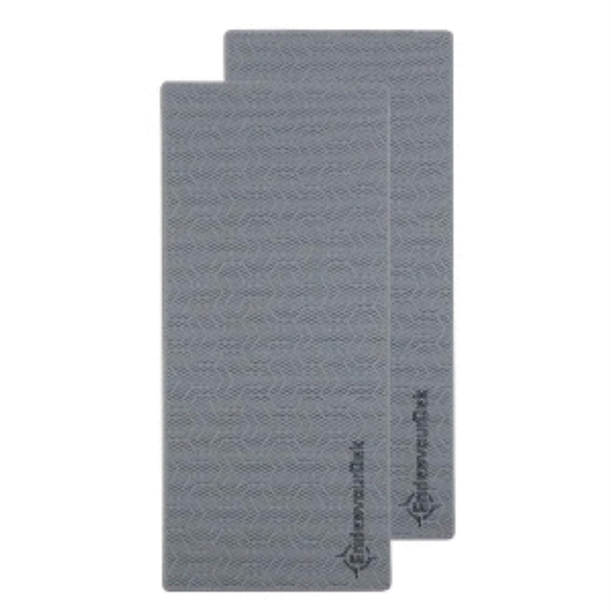 SeaDek 18" x 8" x 5mm RV Step Kit Storm Grey 2-Pads SeaDek Laser Logo ...