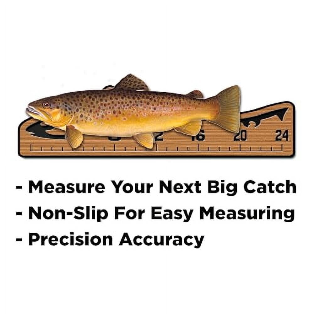 SeaDek EVA Foam Fish Measuring Ruler for Boat, Fishing, Kayak ...