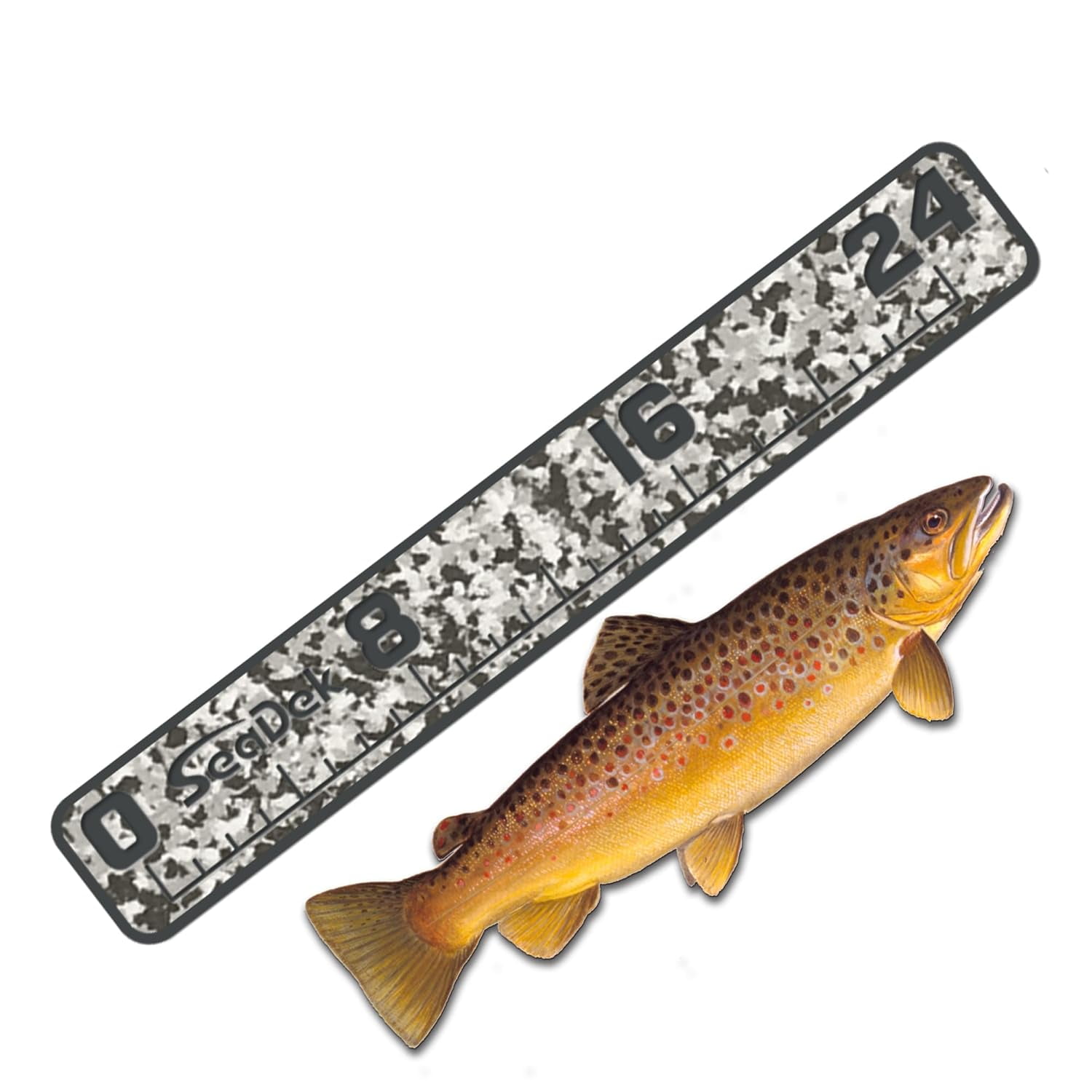 SeaDek EVA Foam Fish Measuring Ruler for Boat, Fishing, Kayak ...