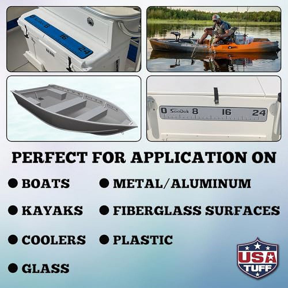 SeaDek EVA Foam Fish Measuring Ruler for Boat, Fishing, Kayak ...