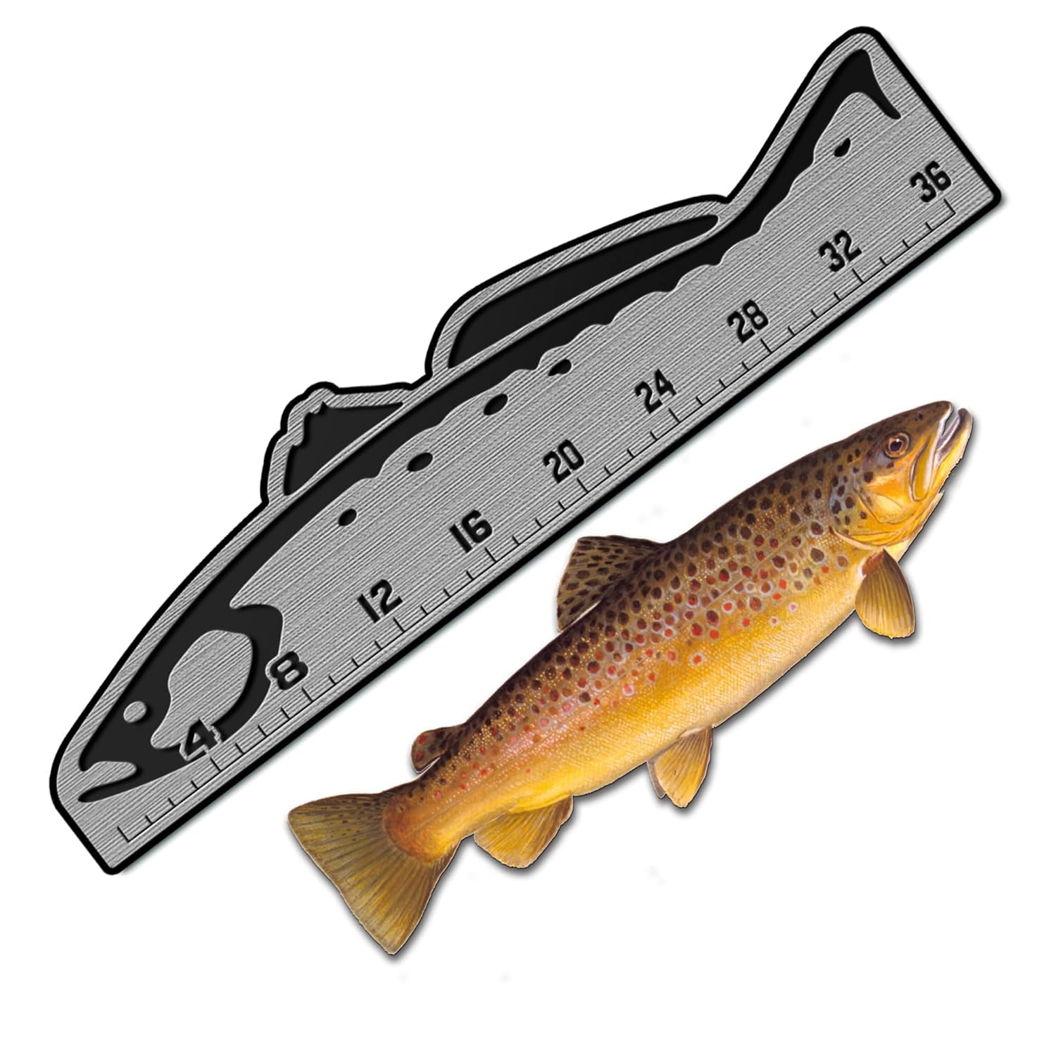 SeaDek EVA Foam Fish Measuring Ruler for Boat, Fishing, Kayak ...