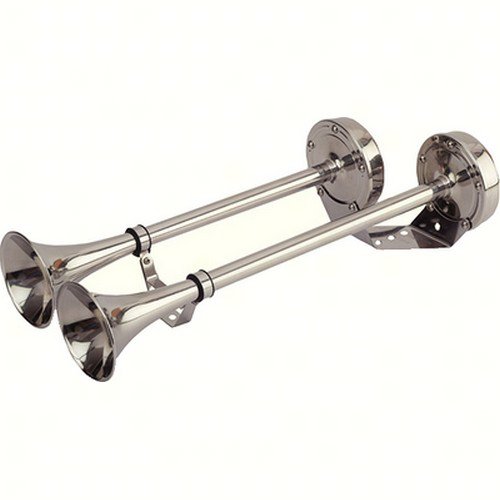 SeaDog 431520 Maxblast 10A 123 DB 12V Dual 18-1/4" Trumpet Horn ...