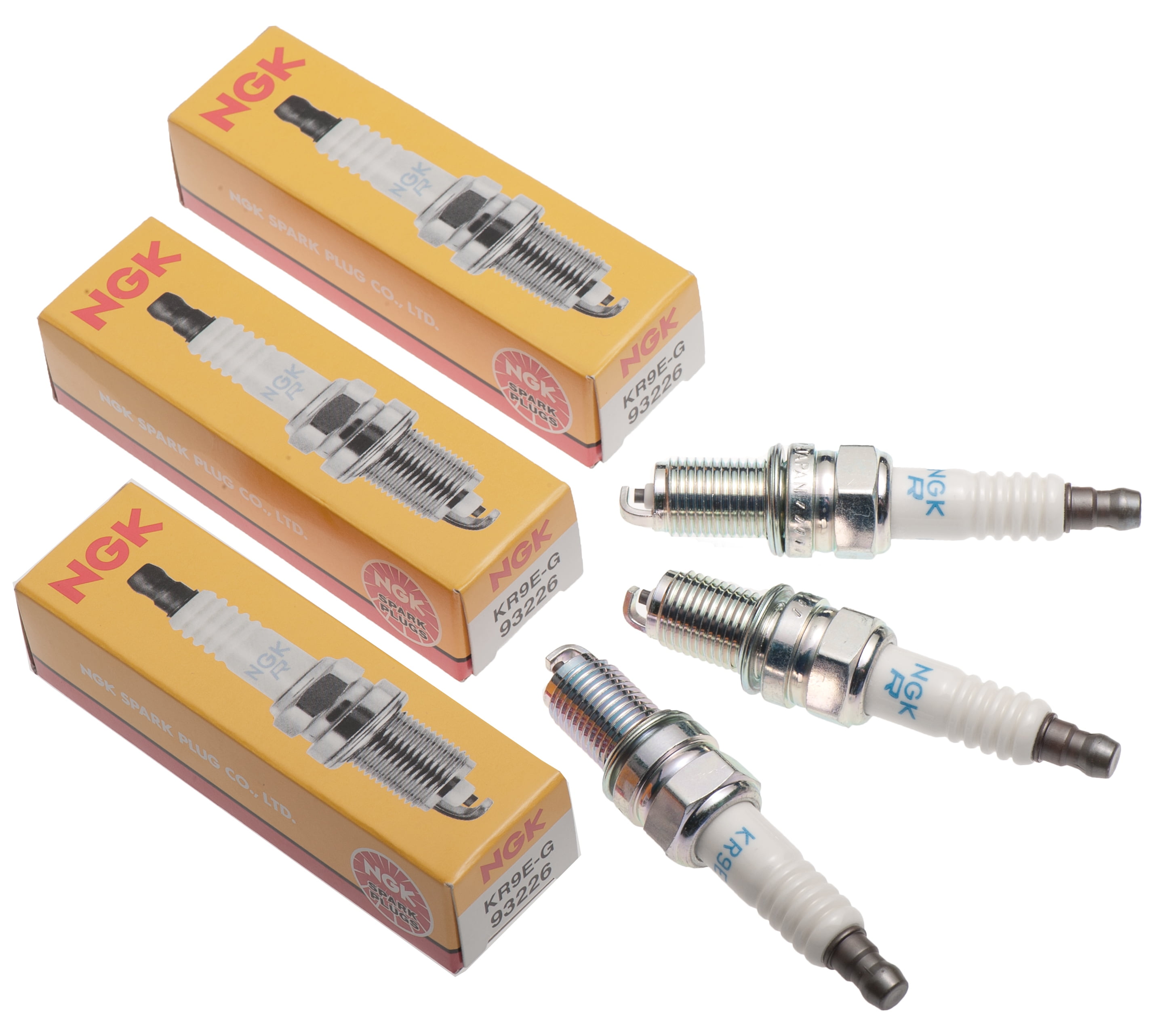 NGK 93226 KR9E-G Spark Plug Pack, Genuine Replacement for SeaDoo 300HP ...