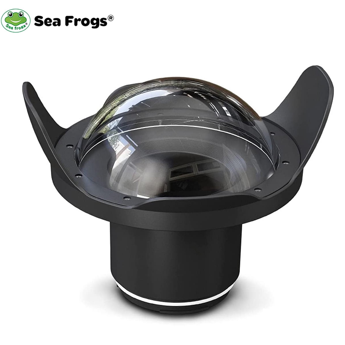 SeaFrogs WA006-A Optical Acrylic 40M/130FT 8" inch Wide Angle Dome Port ...