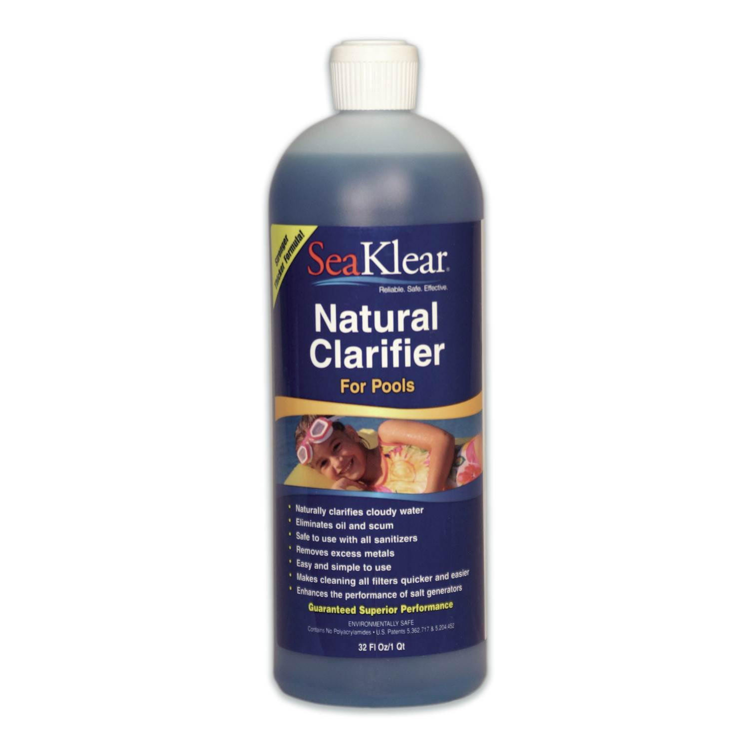 SeaKlear SKP-C-Q WQA Certified Natural Clarifier Treatment for Pools, 1 ...