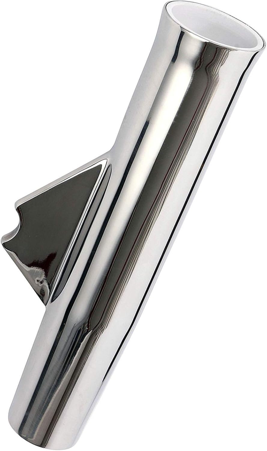 SeaLux Marine 316 Stainless Steel Flared Weld On Rod Holder 9-3/4"L x 1 ...