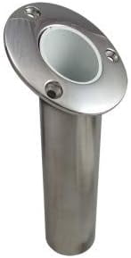 SeaLux Marine Cast 316 Stainless Steel 30 Degree Flush Mount Rod Holder ...