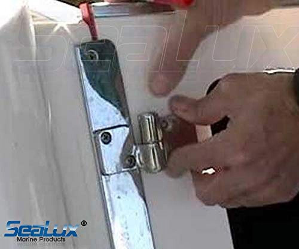 SeaLux Marine Cast 316 Stainless Steel Heavy Duty Take-Apart Removable ...