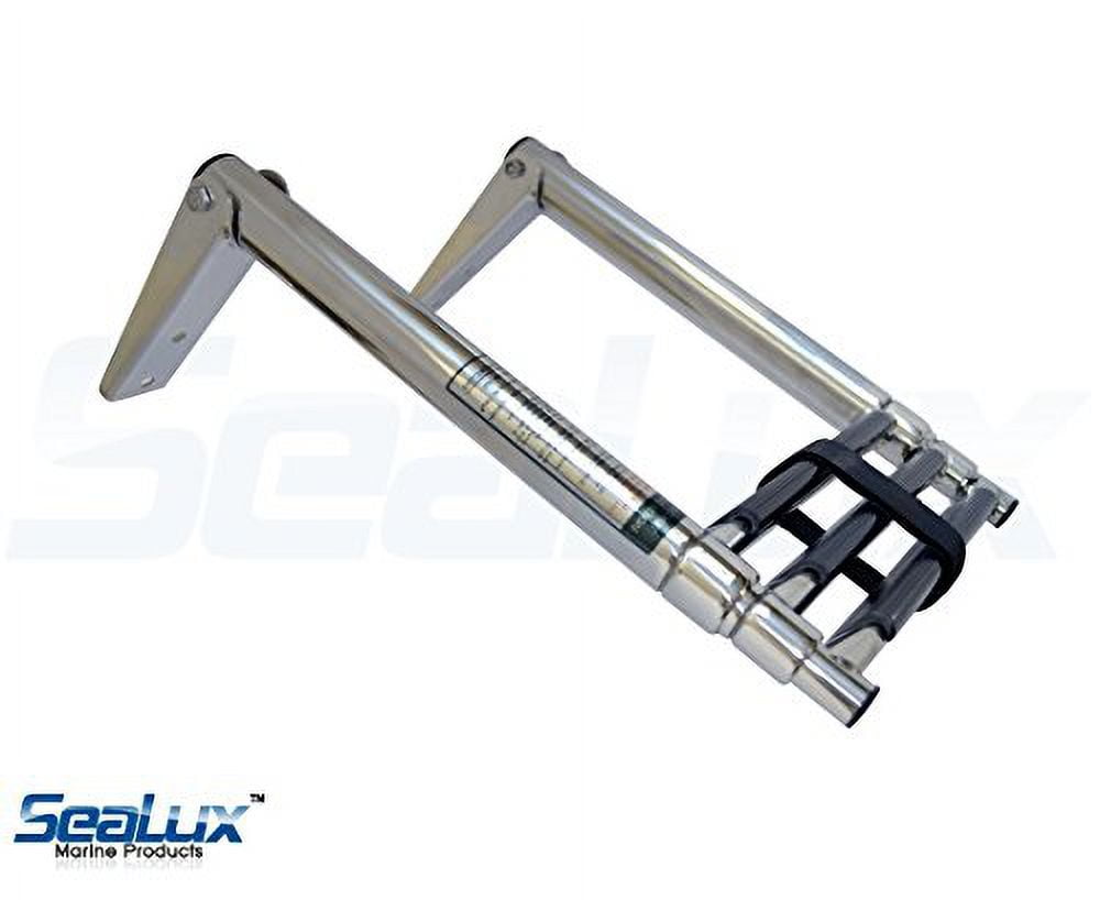 SeaLux Stainless Steel 400 lbs. Capacity 3-Step Over Platform ...