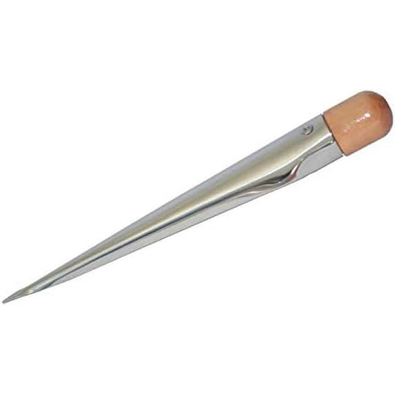 SeaLux Stainless Steel Rope Splicing Spike Fids with Wood Handle-for ...