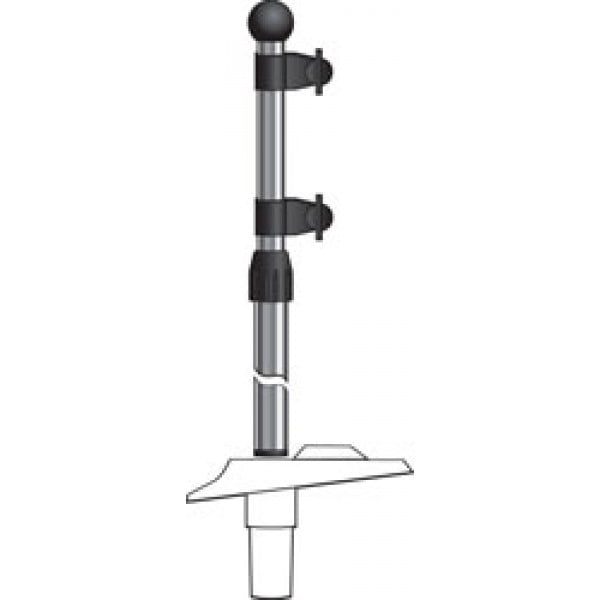 SeaSense 26' / 48' Telescoping Flagpole with Flag Attachments - Walmart.com