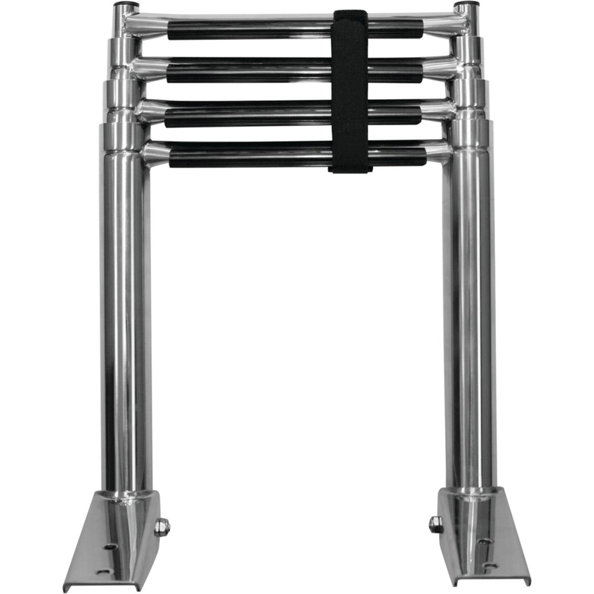 SeaSense Heavy-Duty 4-Step Stainless Steel Telescopic Boarding Ladder ...