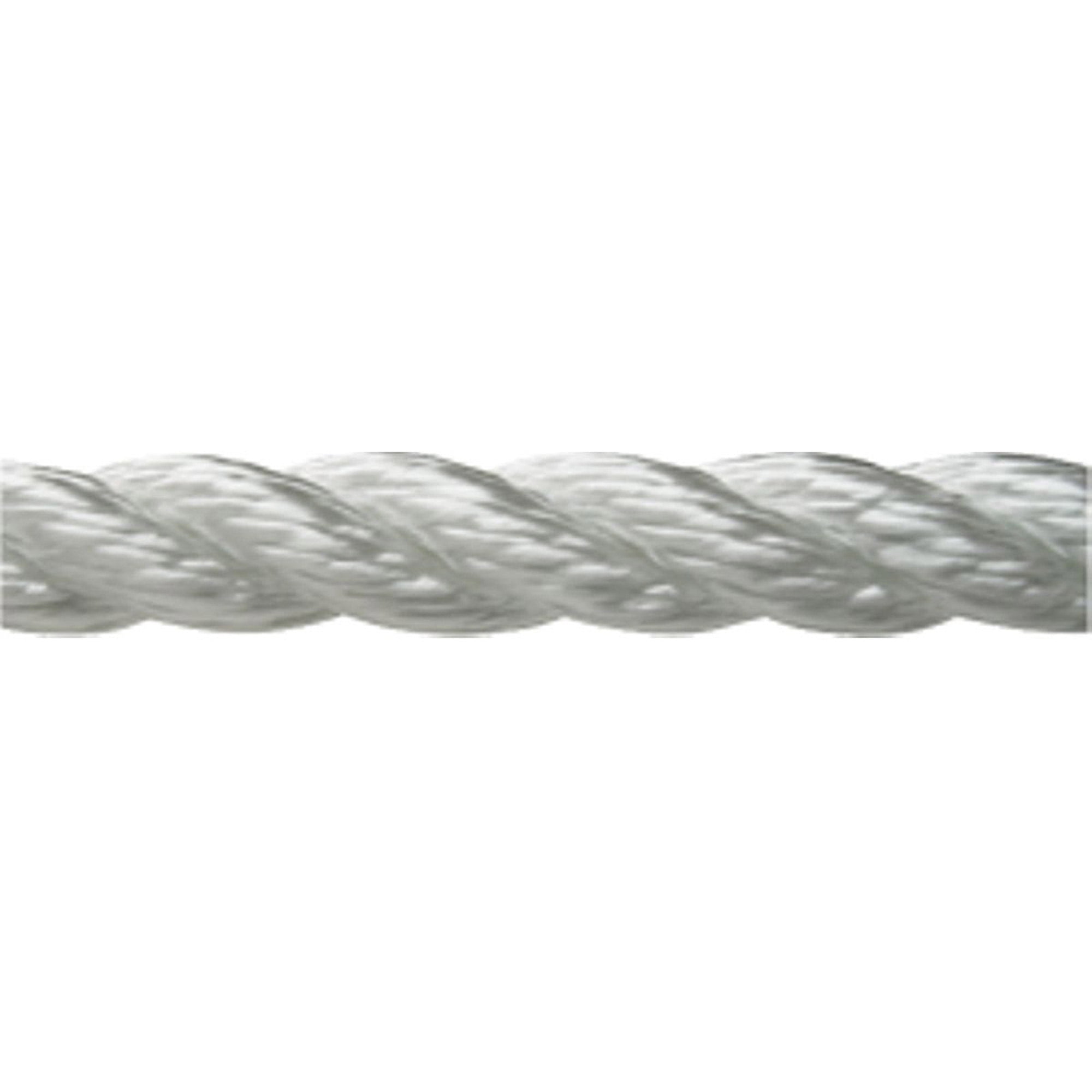SeaSense Three-Strand Twisted Nylon Bulk Spool, 3/8" x 600', White ...