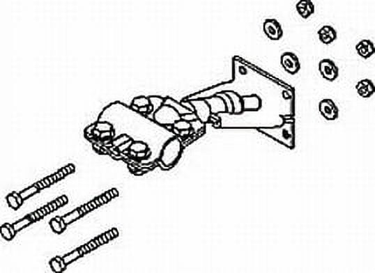 SeaStar SA27149P Stainless Steel Clamp Block Kit for Outboard Engines ...