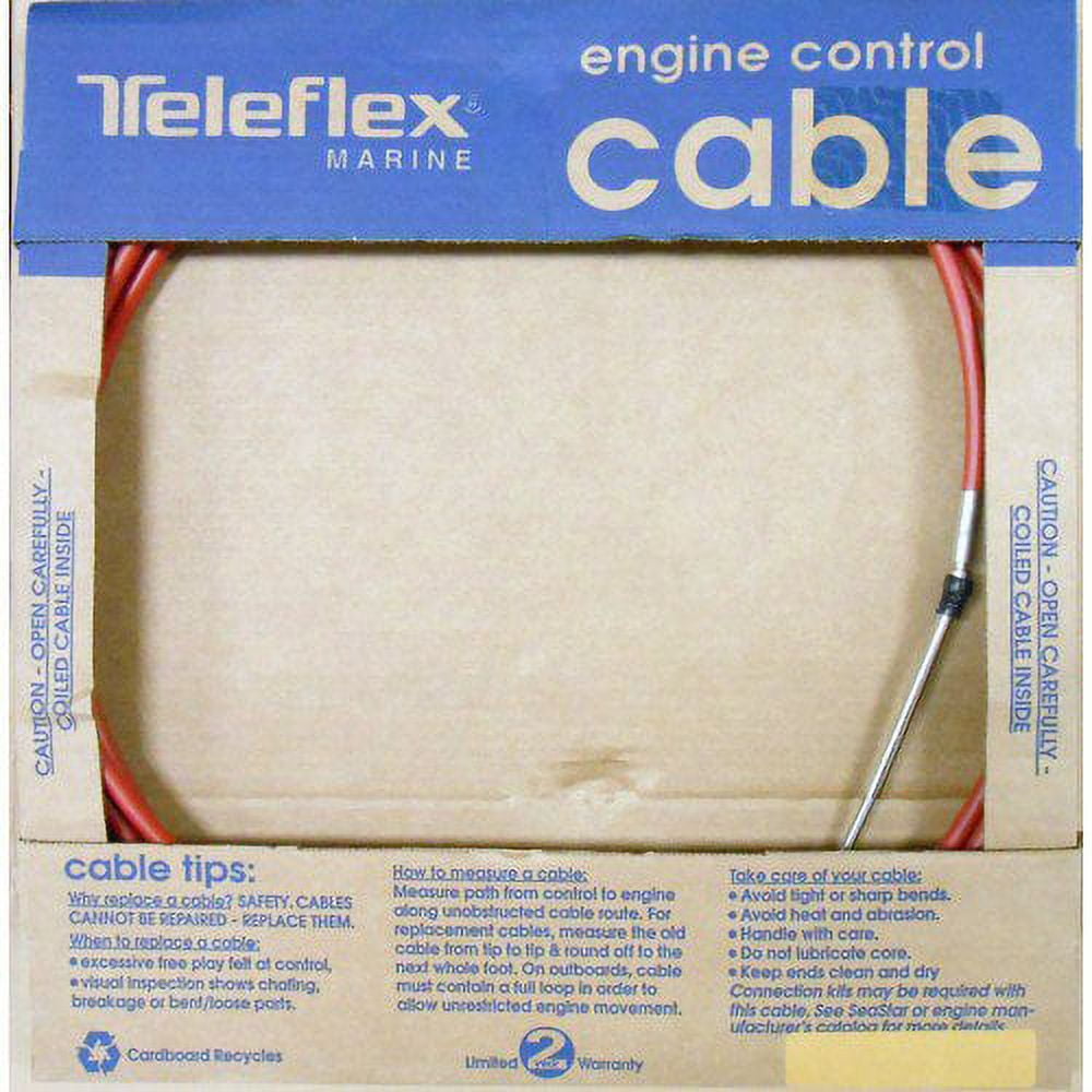 SeaStar Solutions (Teleflex) CC33218; 33C Sst Mar Control Cable 18 ft ...