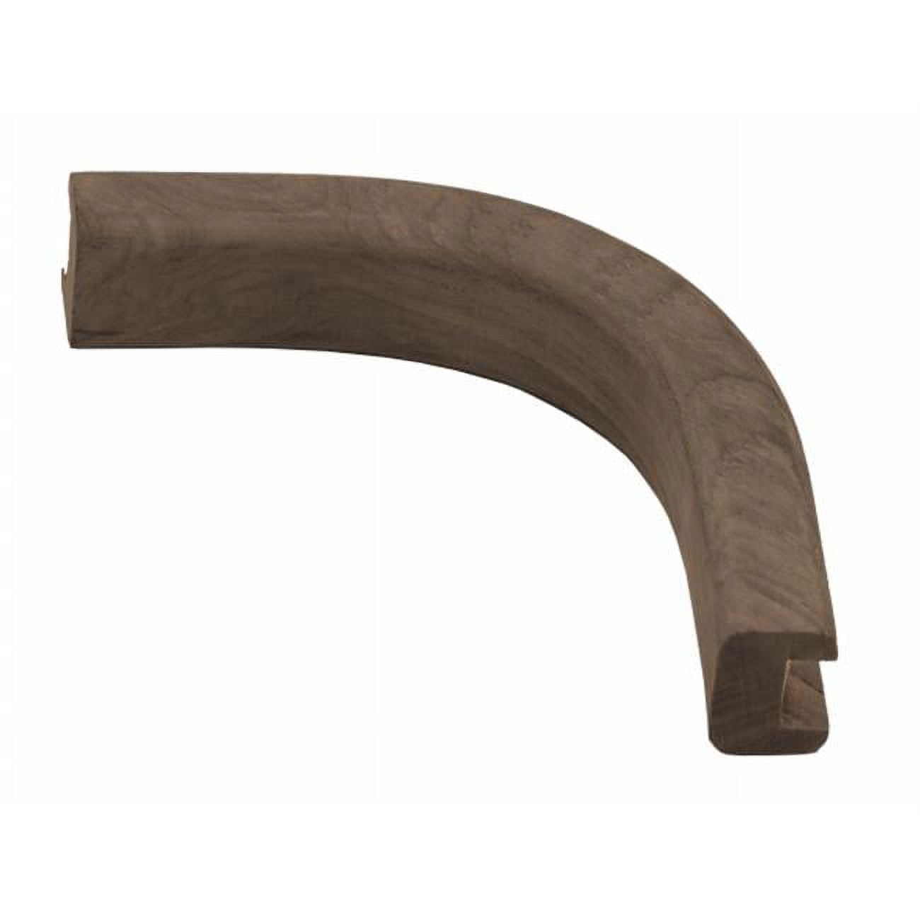 SeaTeak Bulkhead Molding .50in.Track Inside Corner - Teak Wood Trim ...