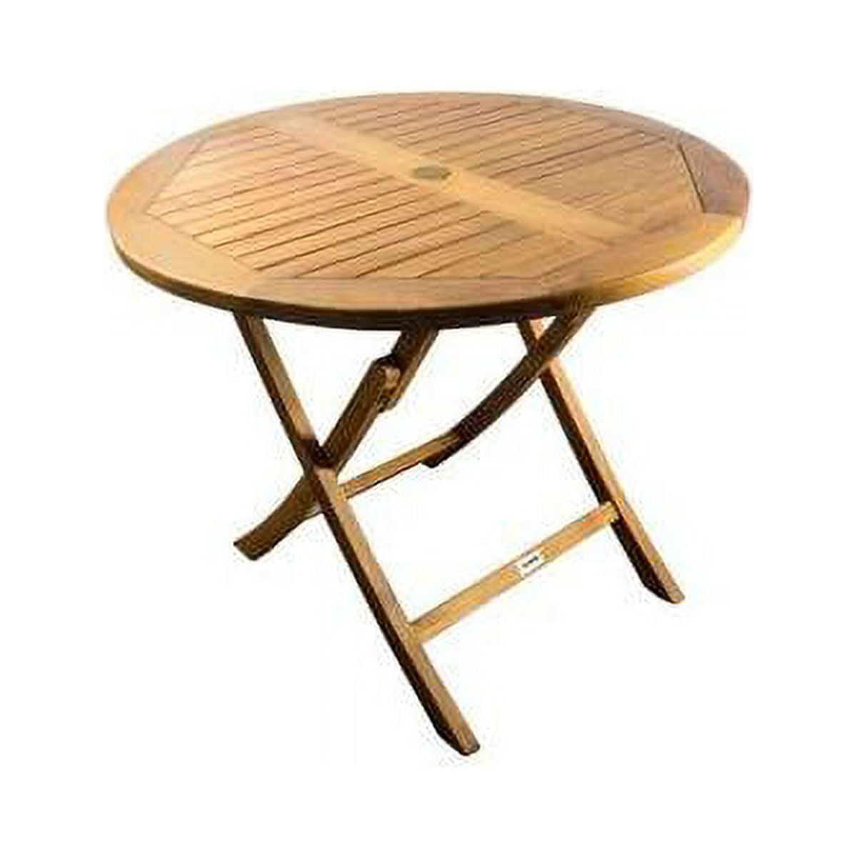 SeaTeak Gatsby Folding Teak Table, - Walmart.com