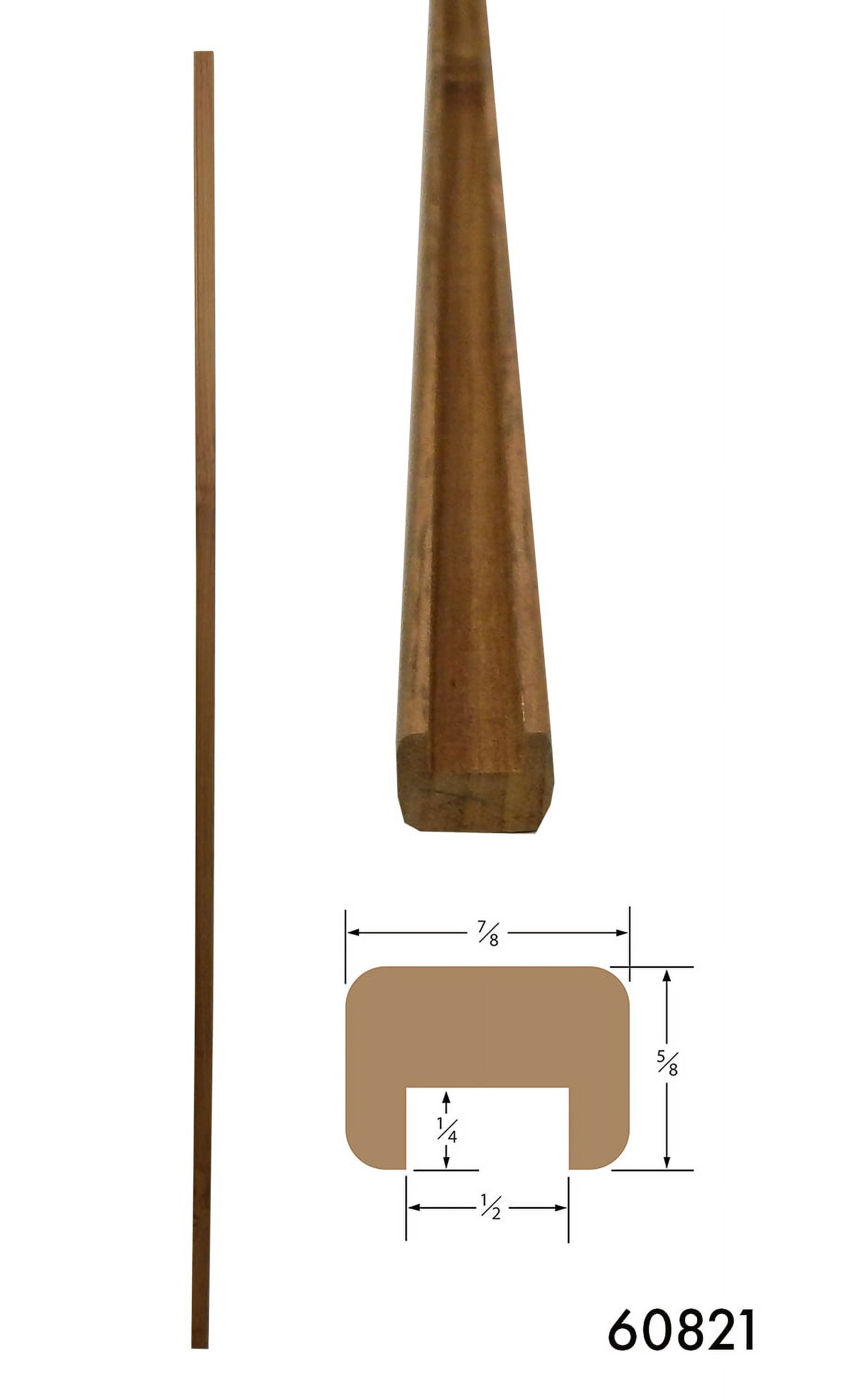 SeaTeak Straight Length Bulkhead Molding (1/2-Inch Track) - Walmart.com