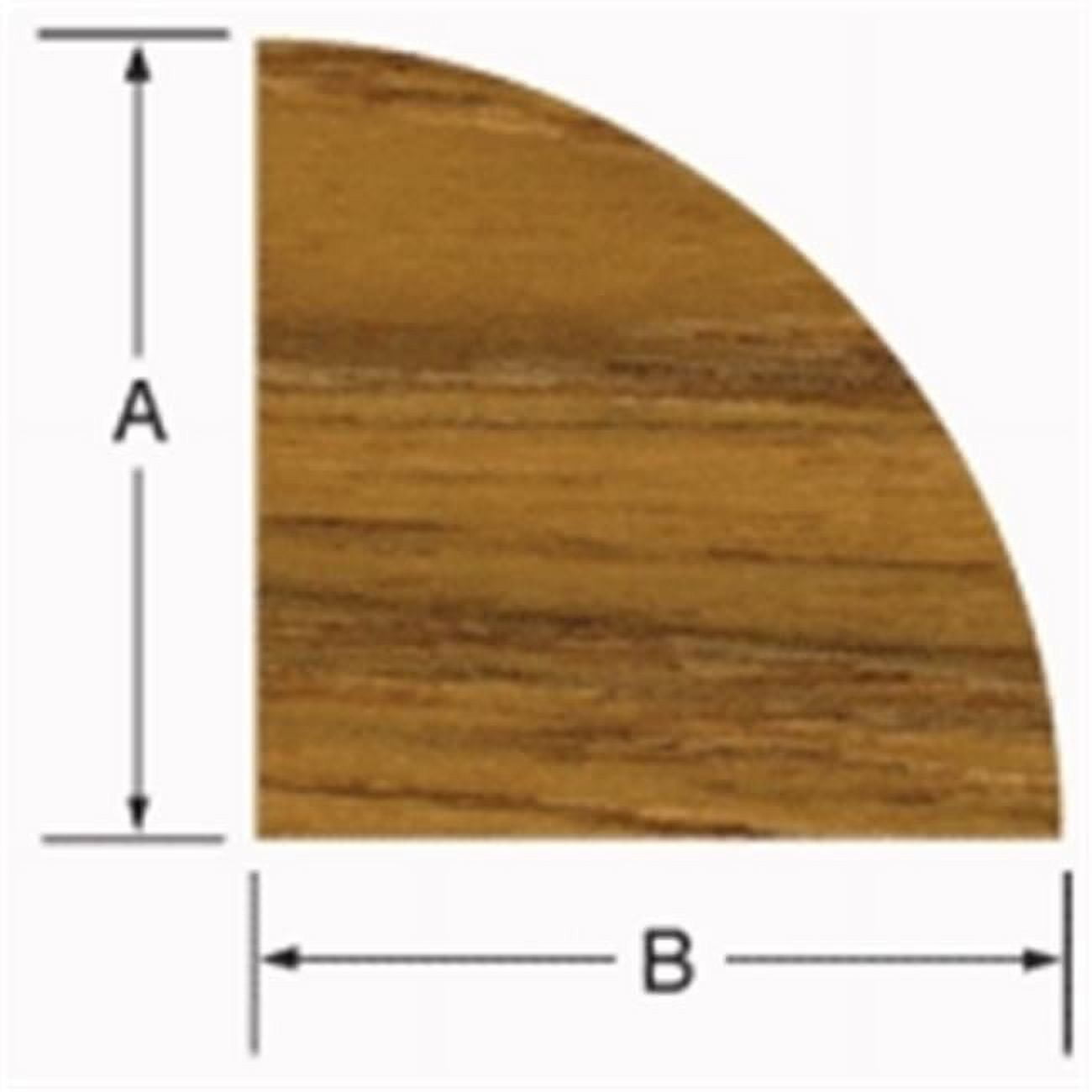 SeaTeak Teak Quarter Round Molding Small - 5 ft. - Walmart.com