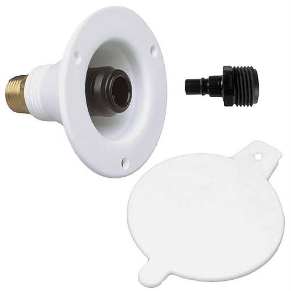 SeaTech ST301 White Speed-Tap Housing with Automatic Shut-Off Valve and ...