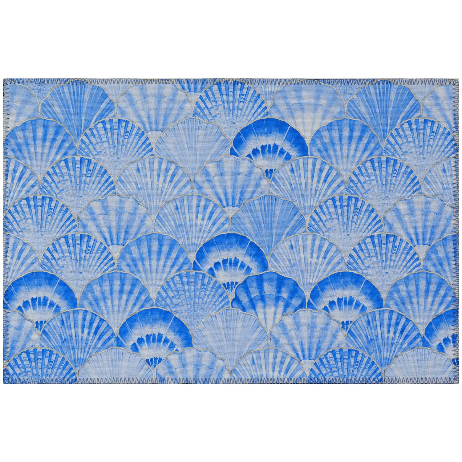 Seabreeze SZ2 Blue Coastal Rug 10' X 14' - Walmart.com