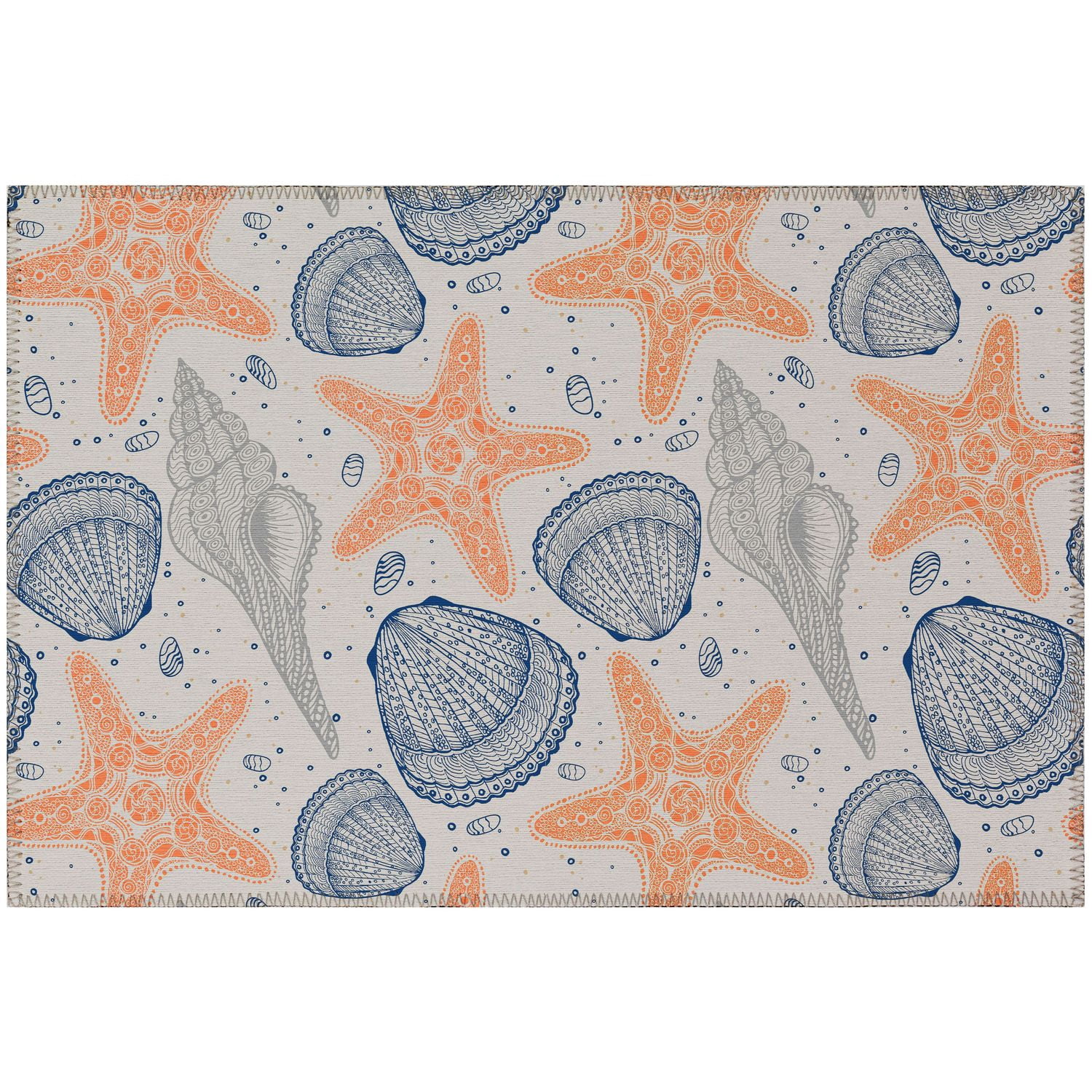 Seabreeze SZ4 Beige Coastal Rug 1' 8" X 2 ' 6" - Walmart.com