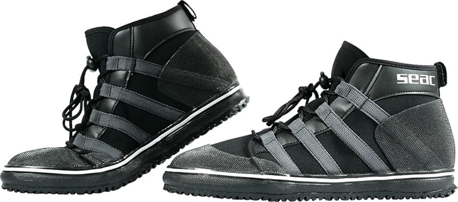 Seac 3mm Rock HD Rigid Sole Drysuit Diving Boots - Walmart.com